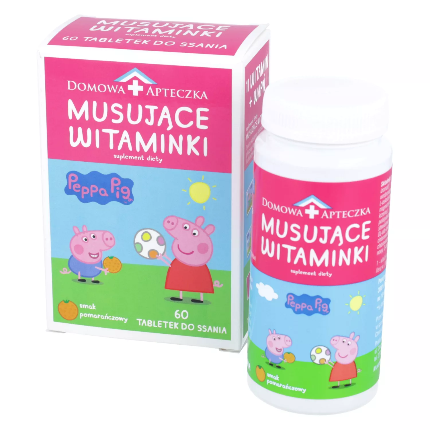 Domowa Apteczka Peppa Pig, 60 tabletek musujących – opinie, skład i ...