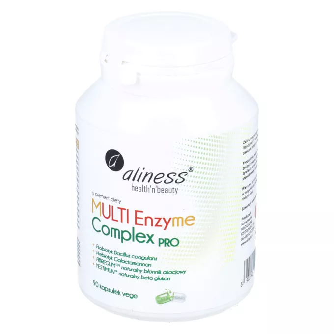 Aliness MultiEnzyme Complex PRO, 90 kapsułek – opinie, skład i cena ️ ...