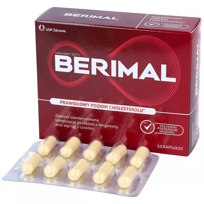 Berimal, 30 kapsułek – opinie, skład i cena ️| Apteka Nowa Farmacja