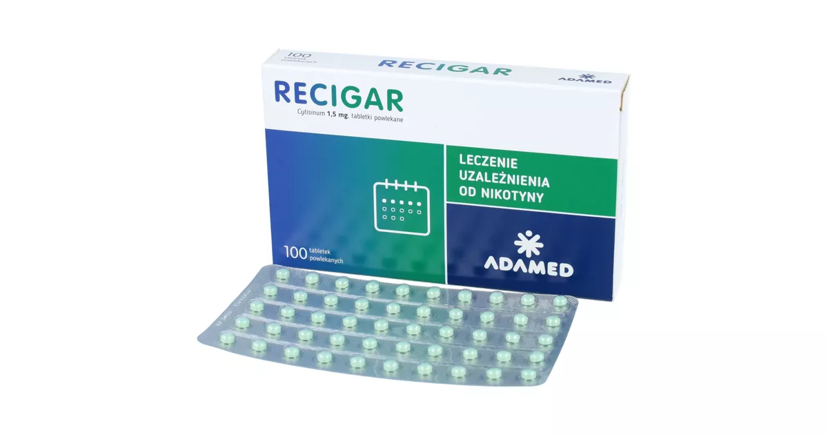 Recigar 1,5 mg, 100 tabletek – opinie, skład i cena ️| Apteka Nowa Farmacja