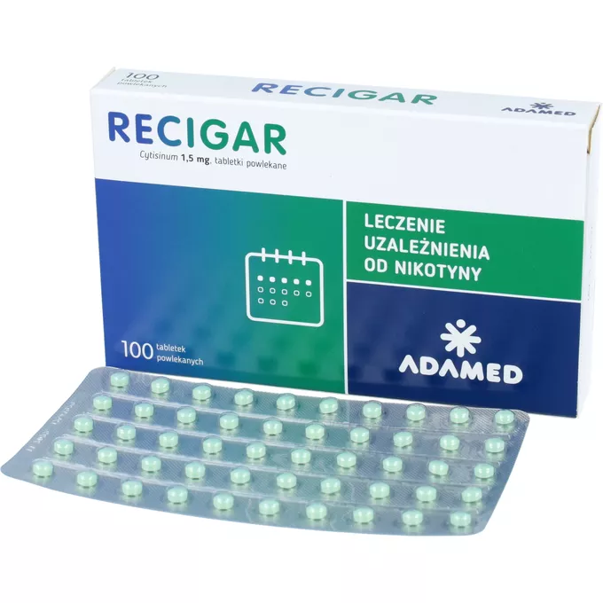 Recigar 1,5 mg, 100 tabletek – opinie, skład i cena ️| Apteka Nowa Farmacja