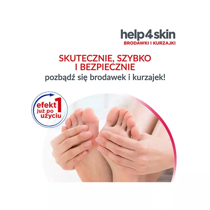 Help4skin - brodawki i kurzajki, aerozol, 50 ml + zestaw plastrów ...