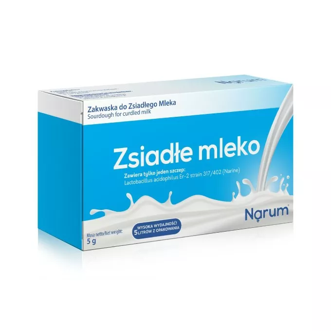 Zsiadłe mleko - zakwaska do zsiadłego mleka, saszetki, 5 sztuk – opinie ...
