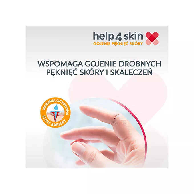 Help4Skin - gojenie pęknięć skóry, plaster w żelu, 7 ml + zestaw ...