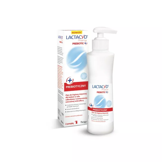LACTACYD Pharma Prebiotic+ - probiotyczny płyn do higieny intymnej, 250 ...