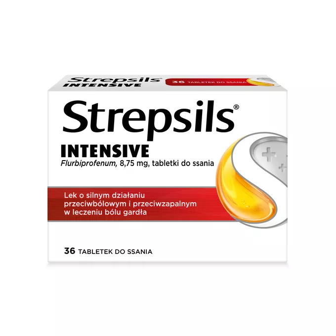 Strepsils Intensive 8,75 mg, 36 tabletek do ssania – opinie, skład i ...