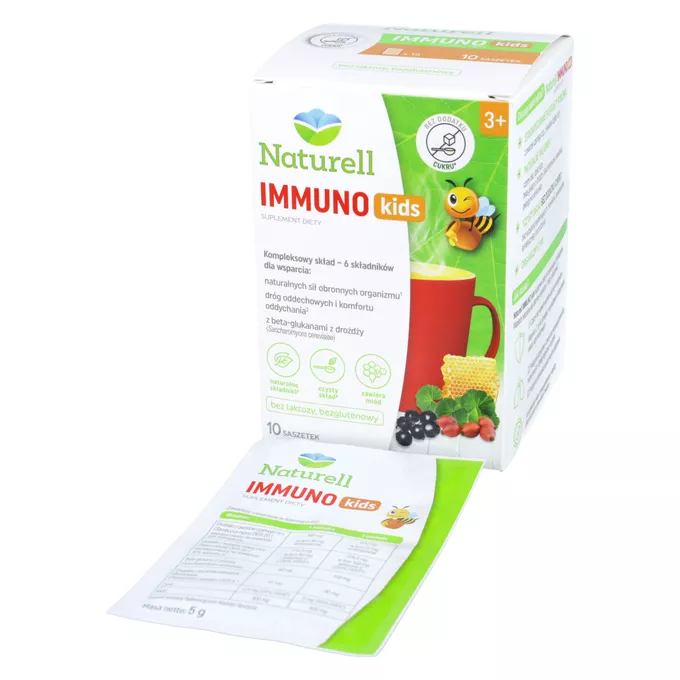 Naturell Immuno Kids, 10 saszetek – opinie, skład i cena ️| Apteka Nowa ...
