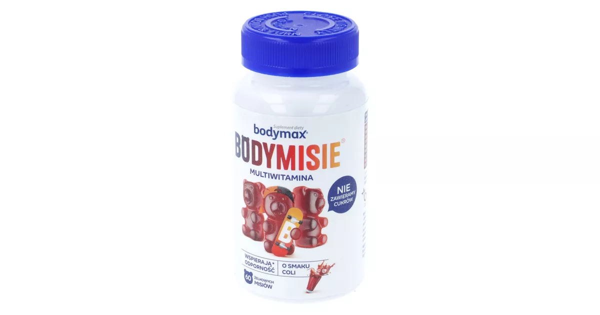 Bodymax Bodymisie, smak coli, 60 żelków – opinie, skład i cena ️ ...