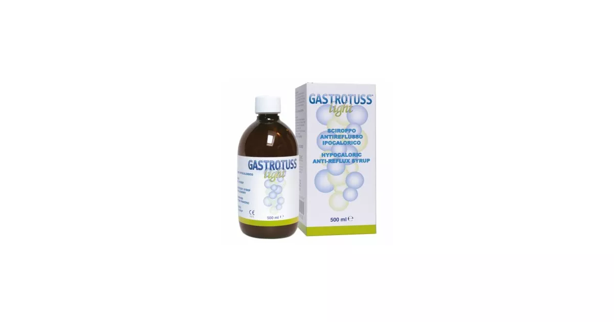 Gastrotuss Light - syrop przeciwrefluksowy, 500 ml – opinie, skład i ...