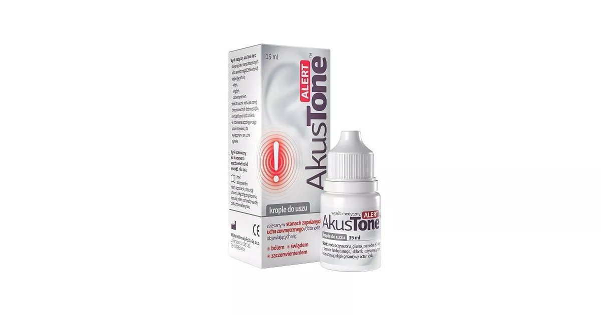 Akustone Alert - krople do uszu, 15 ml – opinie, skład i cena ️| Apteka ...