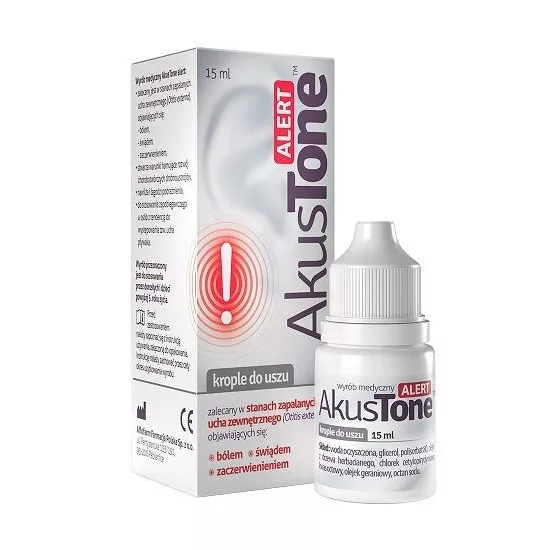 Akustone Alert - krople do uszu, 15 ml – opinie, skład i cena ️| Apteka ...