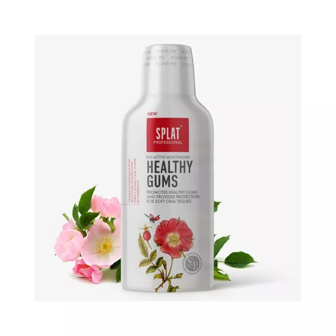 SPLAT Professional HEALTHY GUMS - płyn do płukania jamy ustnej i zębów ...