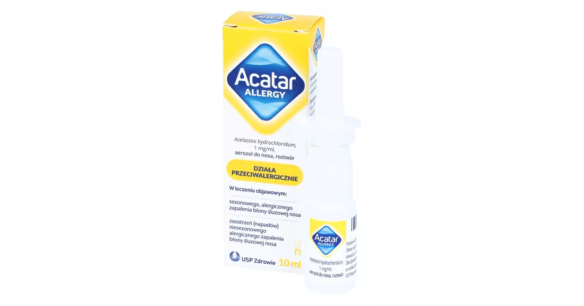 Acatar Allergy 1 mg/ml, 10 ml – opinie, skład i cena ️| Apteka Nowa ...