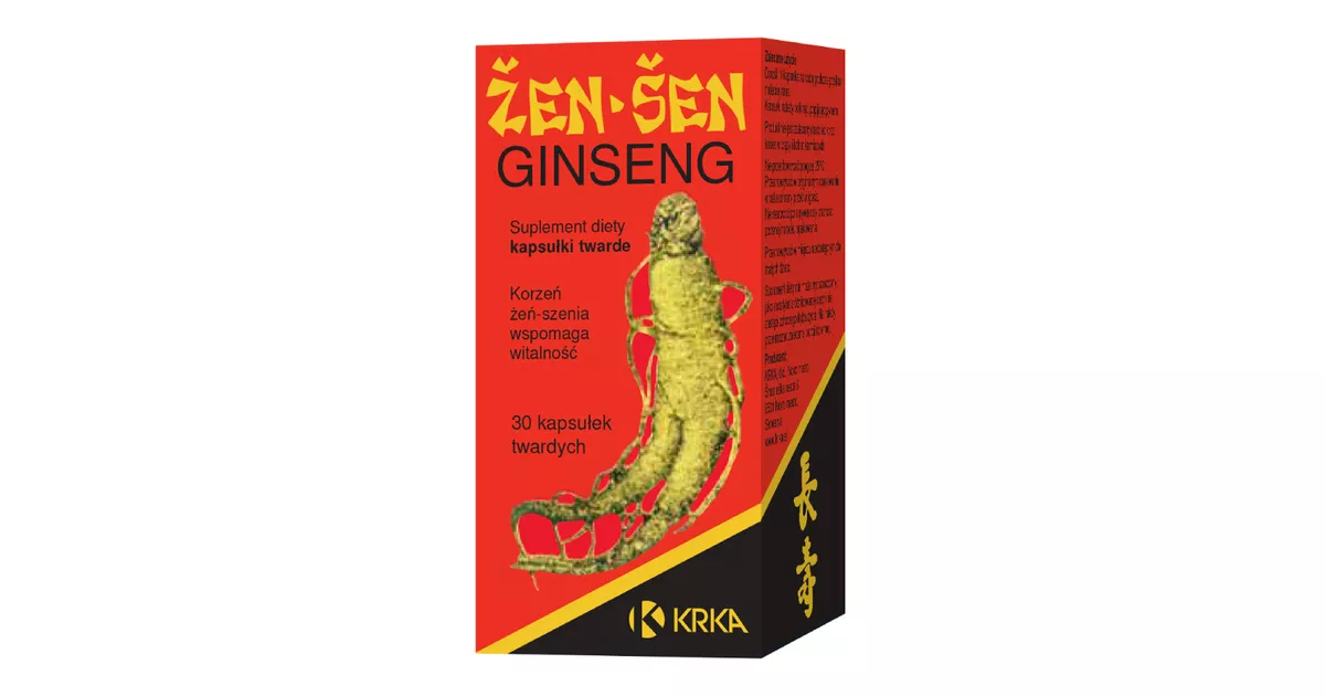 ŻEŃ-SZEŃ GINSENG, 30 kapsułek – opinie, skład i cena ️| Apteka Nowa ...