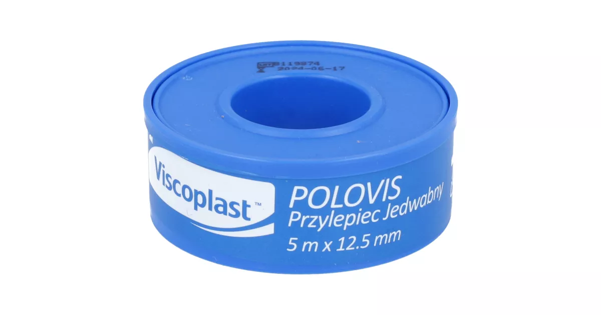 VISCOPLAST POLOVIS PLUS - Przylepiec uniwersalny, 5 m x 12,5 mm, sztuka ...
