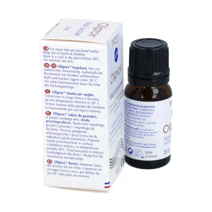 Oliprox - przeciwgrzybiczy lakier do paznokci, 6 ml – opinie, skład i ...