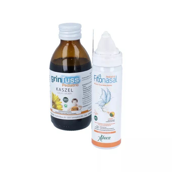 Grintuss Pediatric Kit - Syrop Grintuss Pediatric + Spray Fitonasal ...