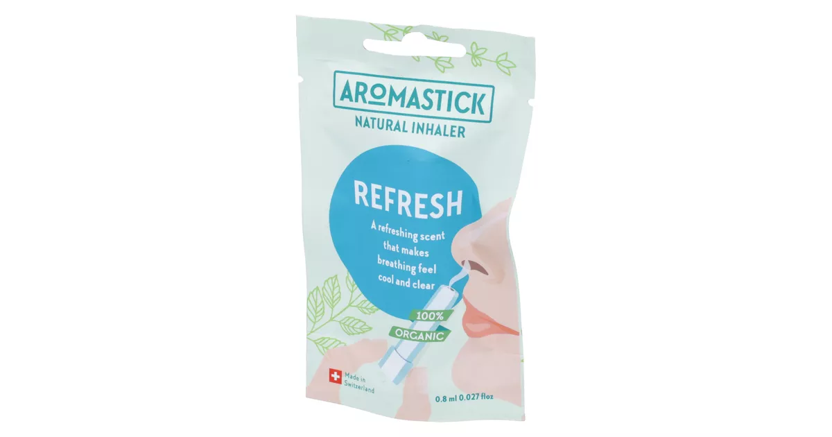 Aromastick - Refresh inhalator do nosa, 1 sztuka – opinie, skład i cena ...