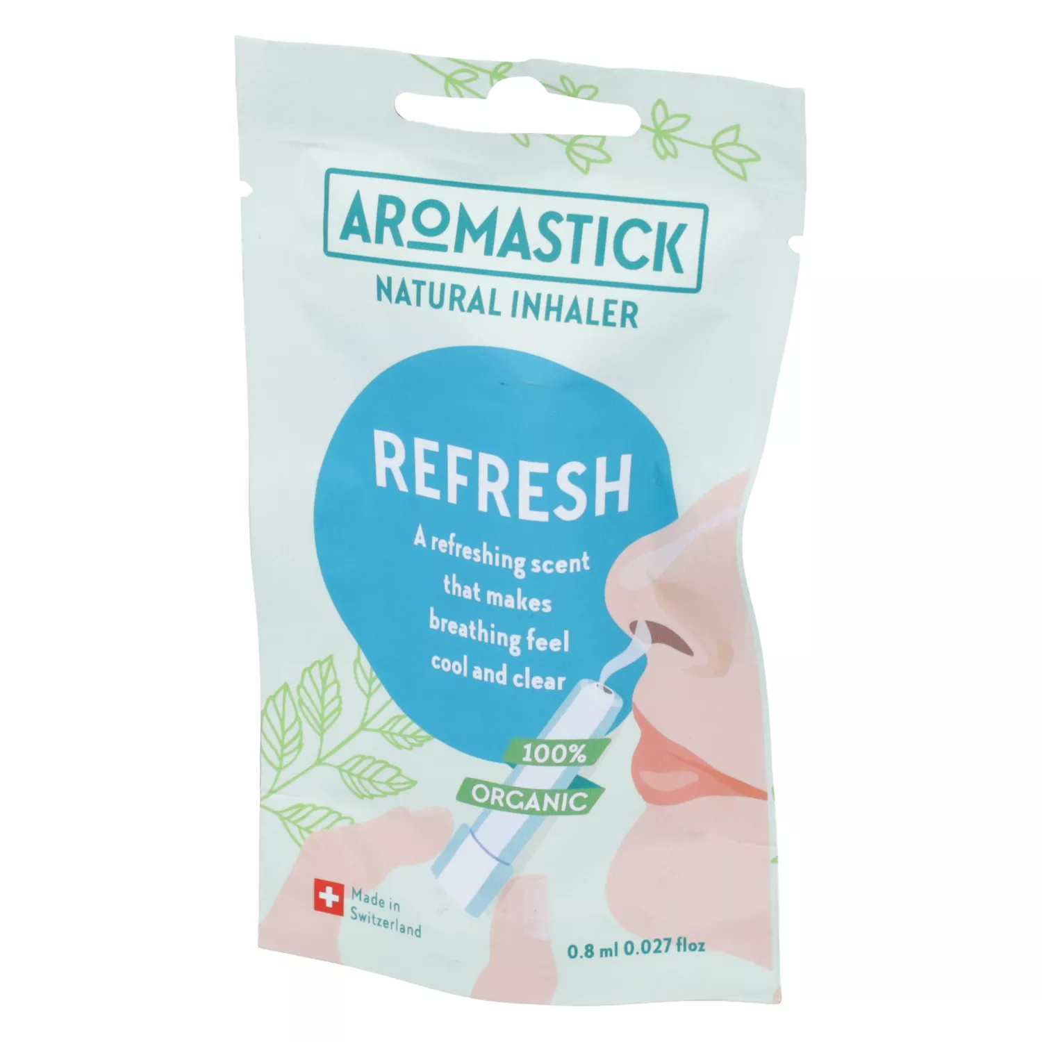 Aromastick - Refresh inhalator do nosa, 1 sztuka – opinie, skład i cena ...