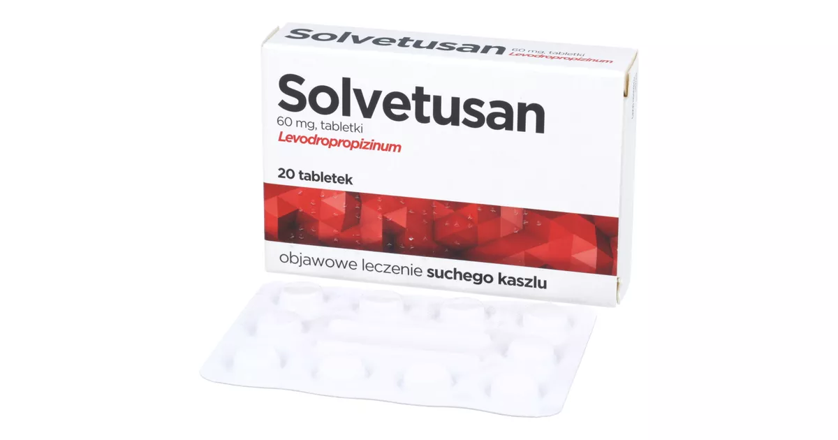 Solvetusan 60 mg, 20 tabletek – opinie, skład i cena ️| Apteka Nowa ...