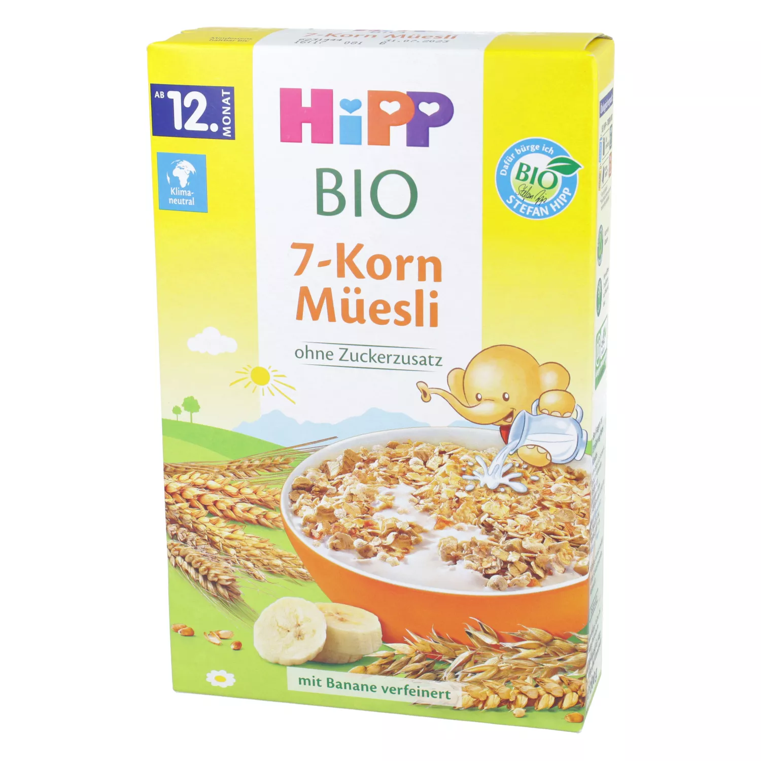 HIPP BIO - musli 7 zbóż z bananami od 12 miesiąca, 200 g – opinie ...