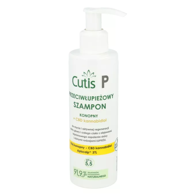 Cutis P - przeciwłupieżowy, szampon konopny + CBD, 150 ml – opinie ...