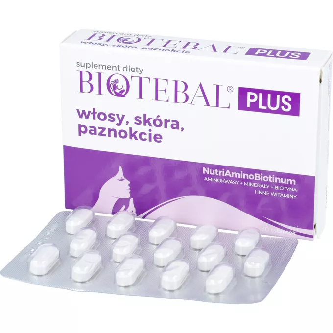 Biotebal Plus, 30 tabletek – opinie, skład i cena ️| Apteka Nowa Farmacja