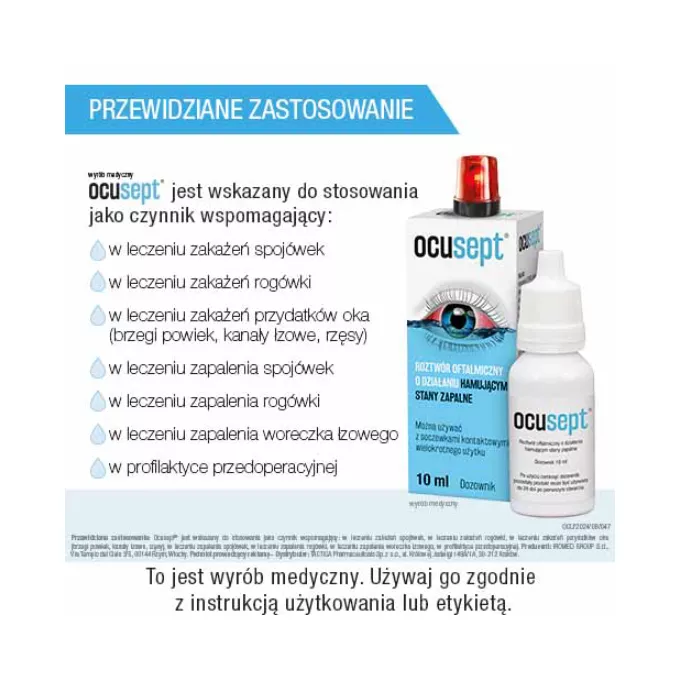OCUSEPT - krople do oczu, 10 ml – opinie, skład i cena ️| Apteka Nowa ...