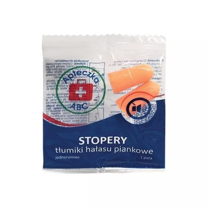 SILESIAN PHARMA - Apteczka ABC, stopery tłumiki hałasu piankowe, 1 para ...