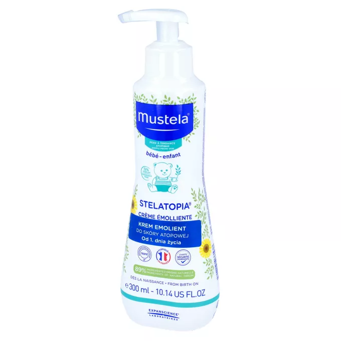 Mustela - STELATOPIA, krem emolient, od 1. dnia życia, 300 ml – opinie ...