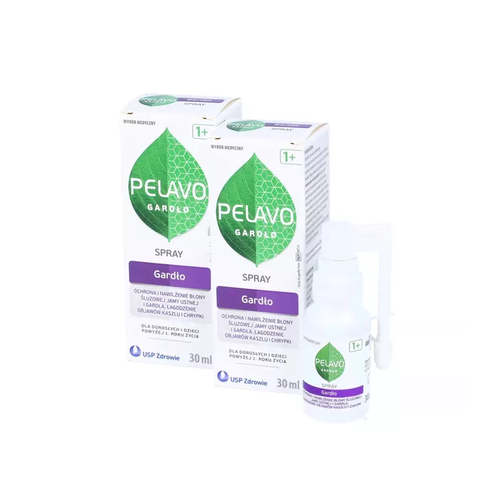 Zestaw PELAVO Gardło, spray od 1. roku życia, 2 x 30 ml – opinie, skład ...