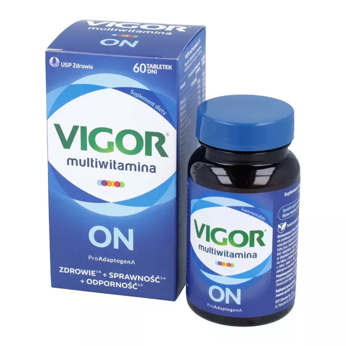 ZESTAW: Vigor multiwitamina ON, 60 tabletek + Vigor multiwitamina ONA ...