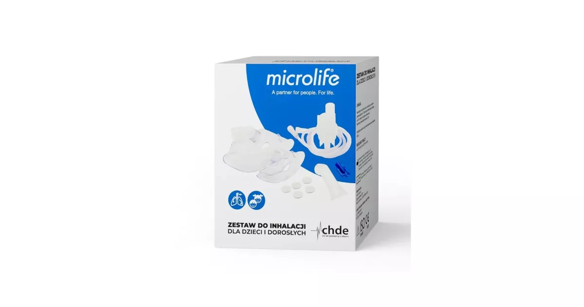 microlife - zestaw do inhalacji dla dzieci i dorosłych, 1 sztuka ...