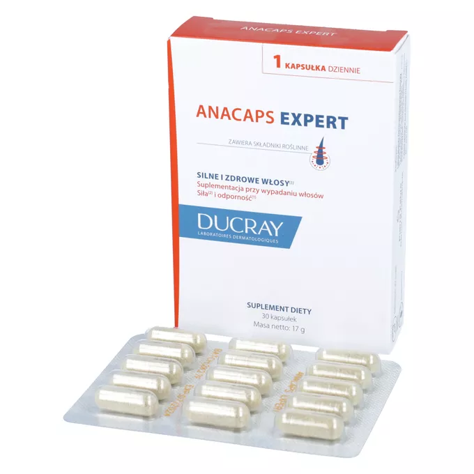 DUCRAY Anacaps Expert, 30 kapsułek – opinie, skład i cena ️| Apteka ...