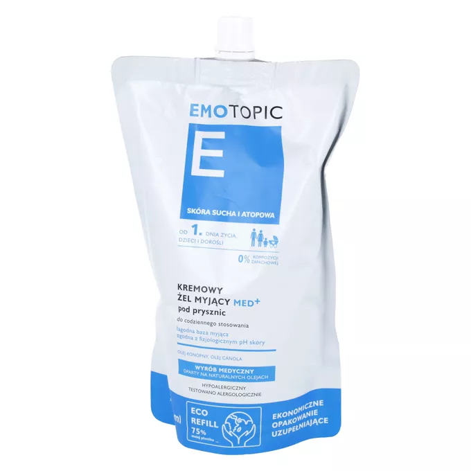 EMOTOPIC - MED+, kremowy żel myjący pod prysznic, 400 ml – opinie ...