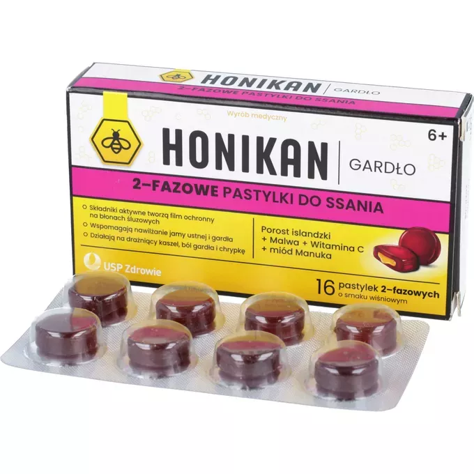ZESTAW: Honikan - Kaszel, syrop na kaszel suchy i mokry, 230 g ...