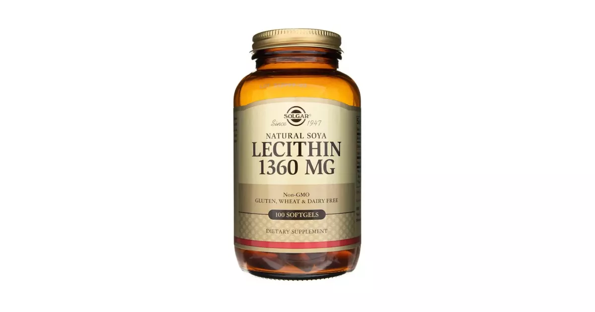 Solgar Lecithin 1360 mg, 100 kapsułek – opinie, skład i cena ️| Apteka ...
