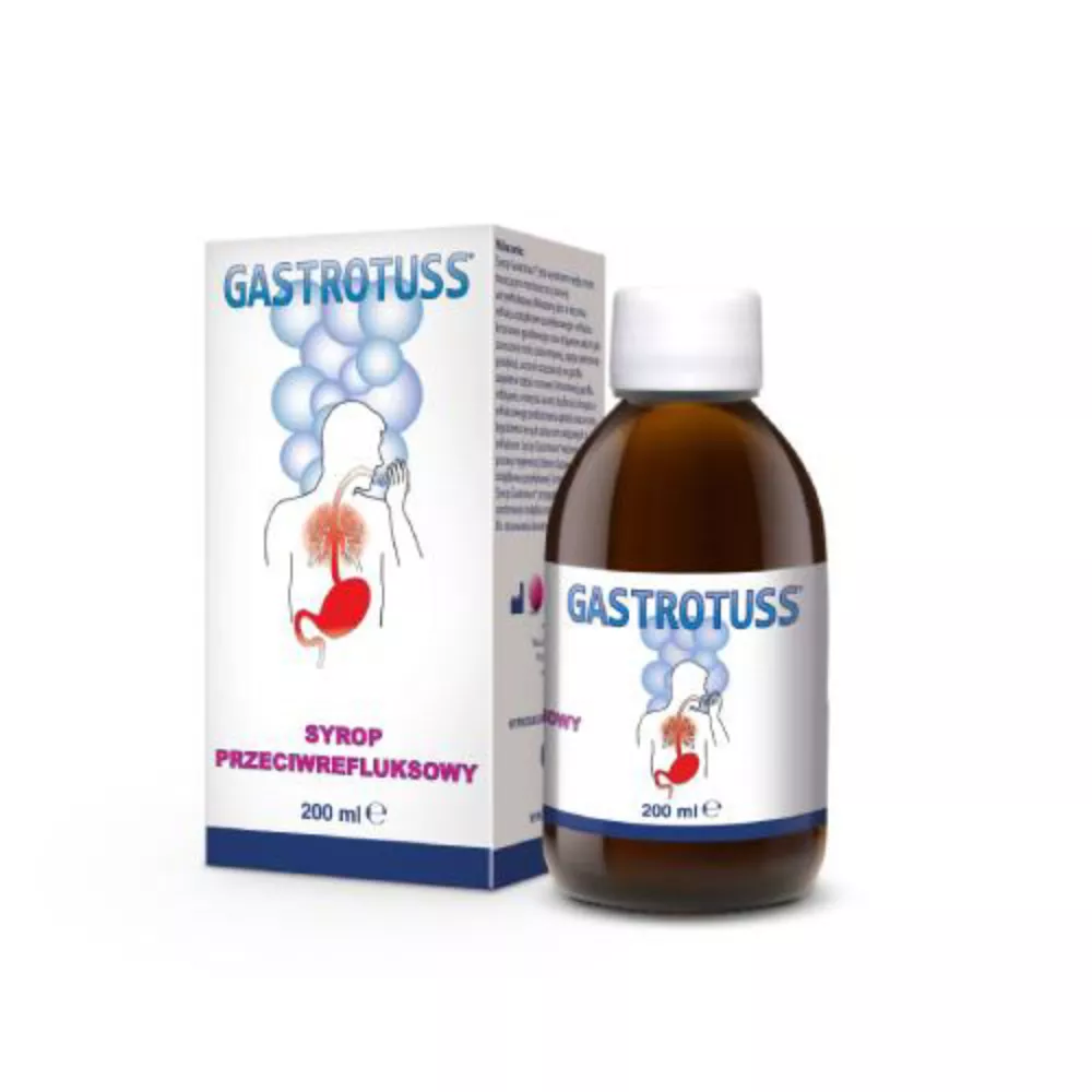 Gastrotuss - syrop przeciwrefluksowy, 200 ml – opinie, skład i cena ️ ...