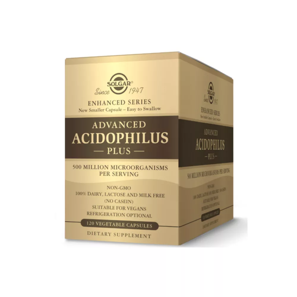 Solgar Advanced Acidophilus Plus, 120 kapsułek – opinie, skład i cena ️ ...