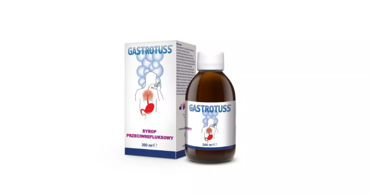 Gastrotuss - syrop przeciwrefluksowy, 200 ml – opinie, skład i cena ️ ...