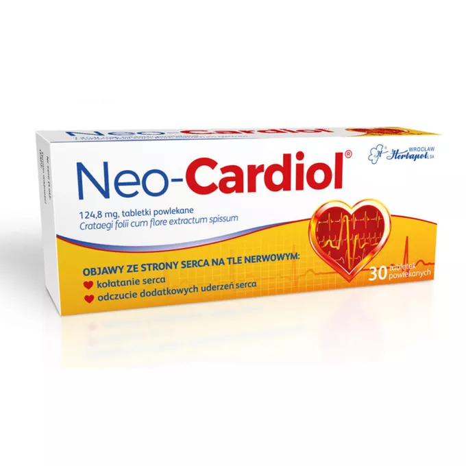 Neo-Cardiol 124,8 mg, 30 tabletek powlekanych – opinie, skład i cena ️ ...