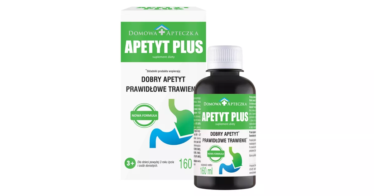 Domowa Apteczka Apetyt Plus, 160 ml – opinie, skład i cena ️| Apteka ...