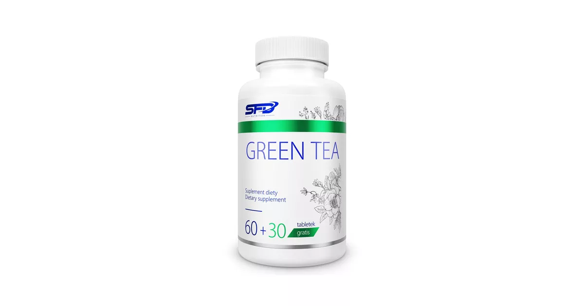 SFD Green Tea, 90 tabletek – opinie, skład i cena ️| Apteka Nowa Farmacja