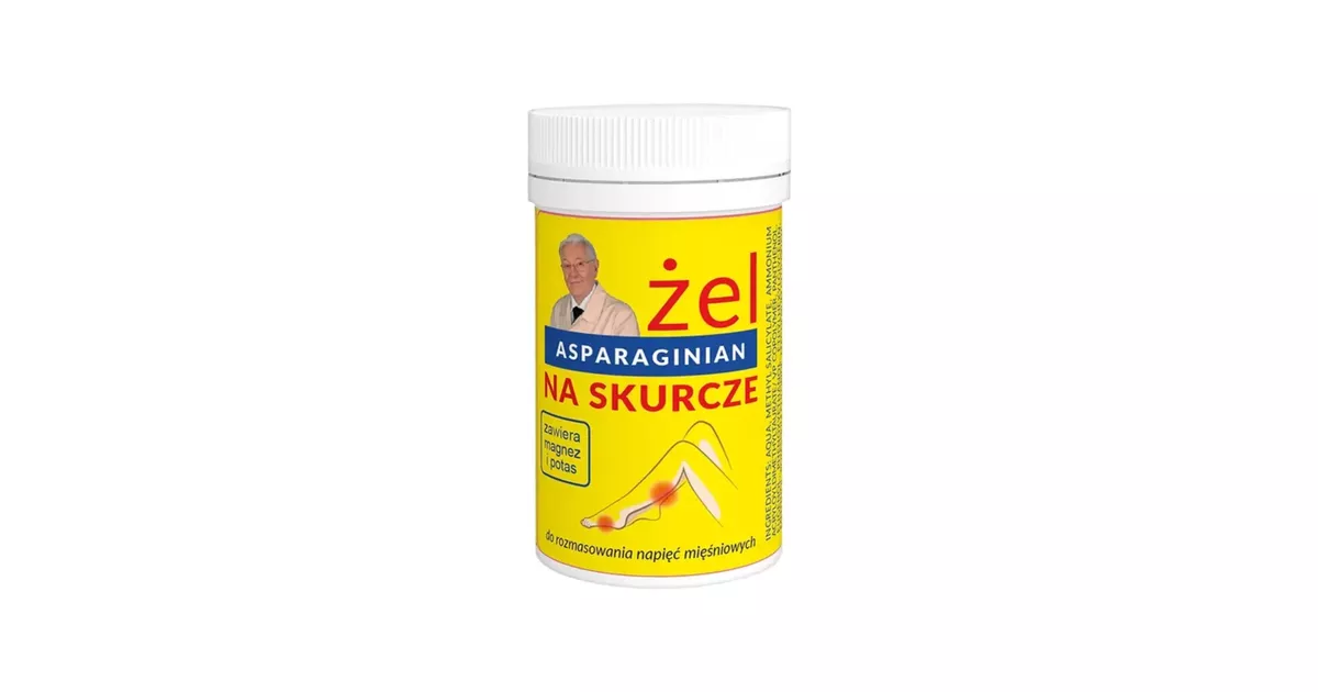 Asparaginian - żel na skurcze do nóg, 50 g – opinie, skład i cena ️ ...