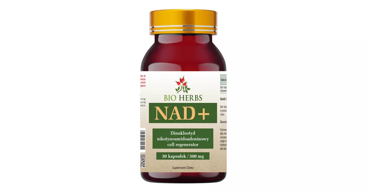 Bio Herbs NAD+ 300 mg, 30 kapsułek – opinie, skład i cena ️| Apteka ...