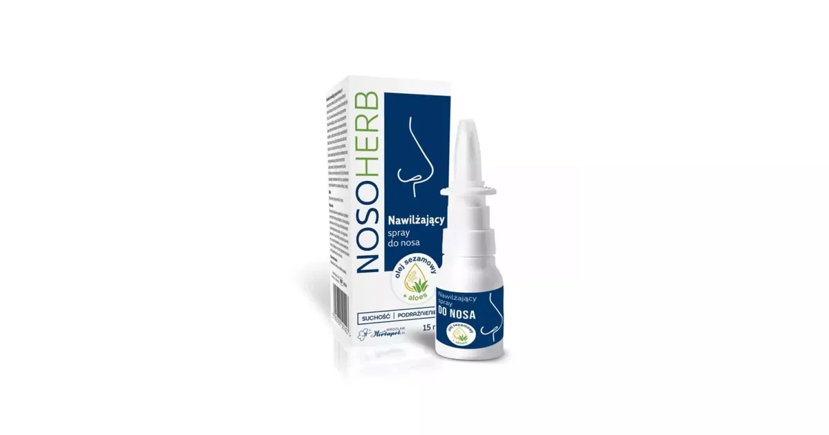 Nosoherb - nawilżający spray do nosa, 15 ml – opinie, skład i cena ️ ...