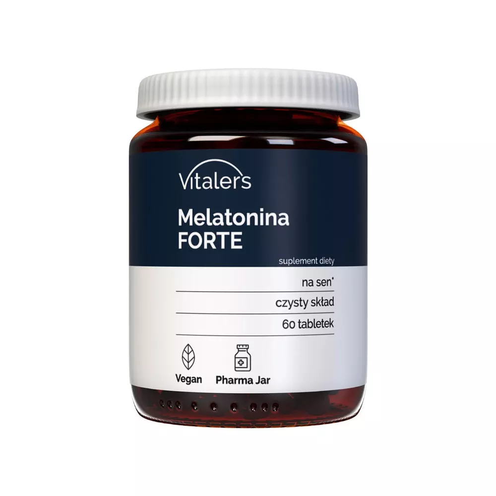 Vitaler's Melatonina Forte, 60 tabletek – opinie, skład i cena ️ ...