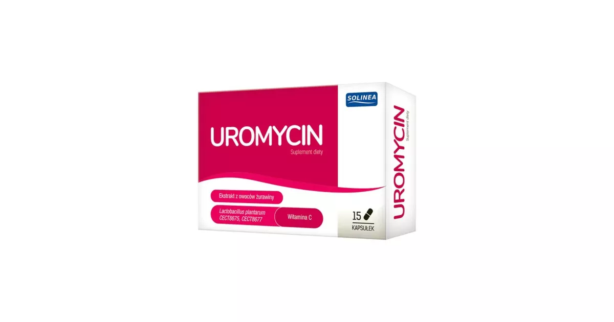 Uromycin, 15 kapsułek – opinie, skład i cena ️| Apteka Nowa Farmacja