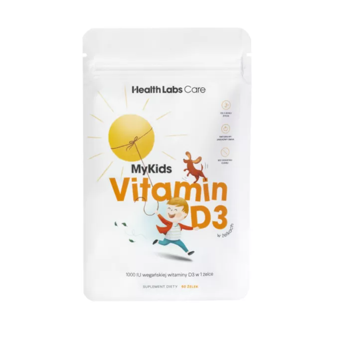 Health Labs Care MyKids Vitamin D3 w żelkach, 60 sztuk – opinie, skład ...