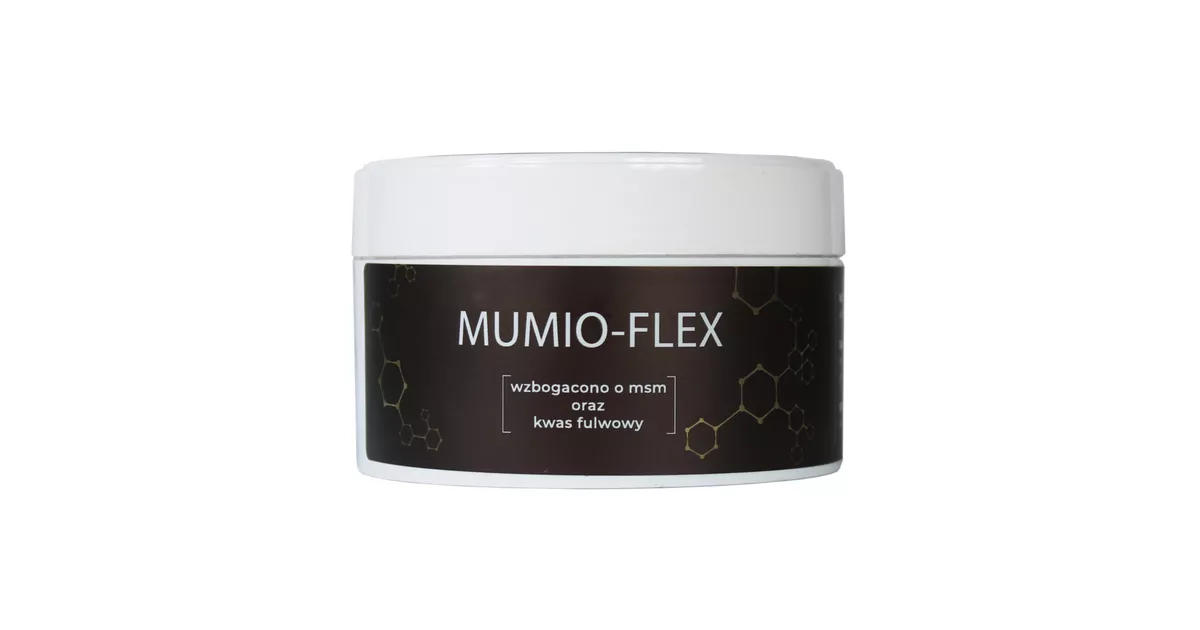 Medfuture - Maść Mumio-Flex (Shilajit) z MSM, 150 ml – opinie, skład i ...